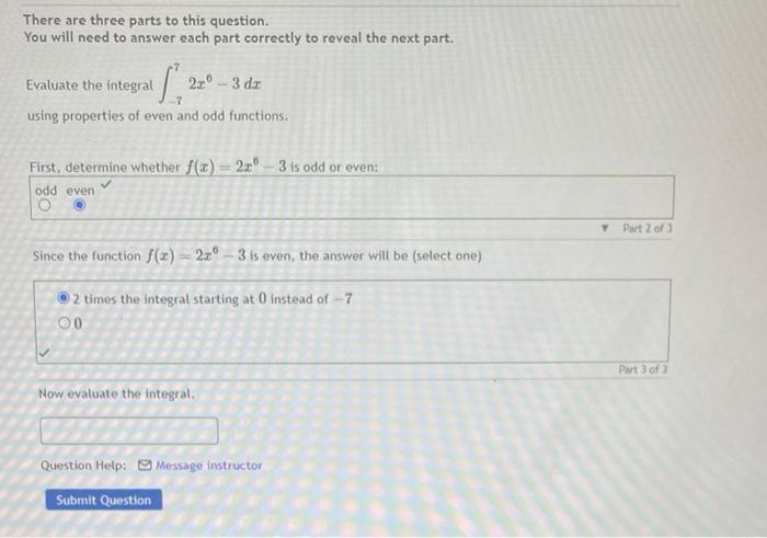Solved Suppose that f is an odd function. Compute | Chegg.com