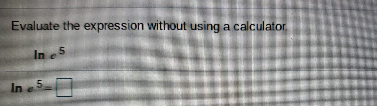 Solved Evaluate the expression without using a calculator. | Chegg.com