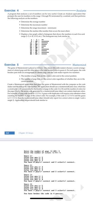 Solved A program thit analyaes a set ot nember can be very | Chegg.com