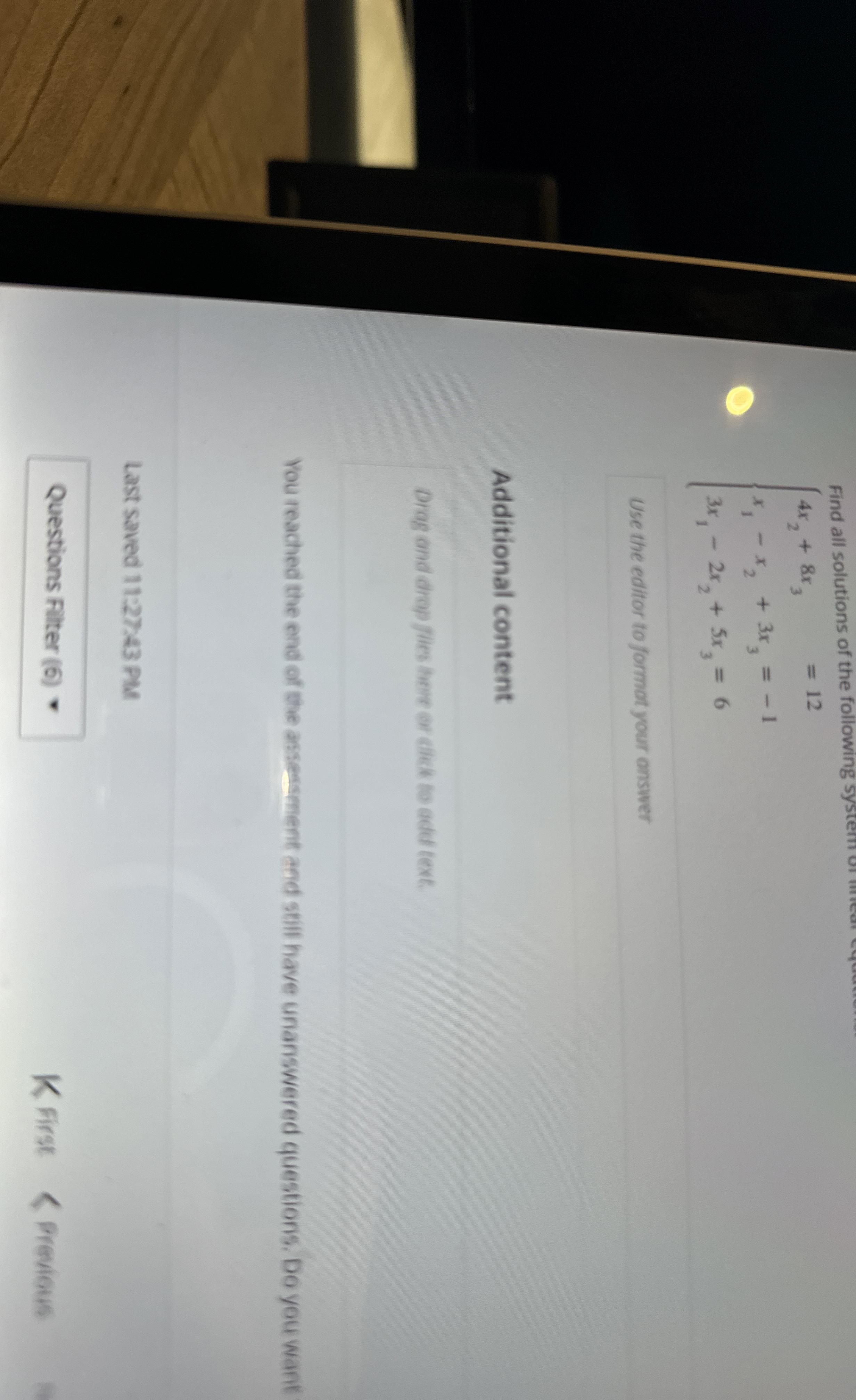 Solved Find all solutions of the following | Chegg.com