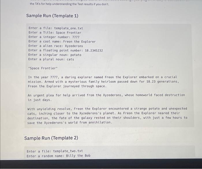 Solved Your task is to program a simple, perhaps less silly | Chegg.com