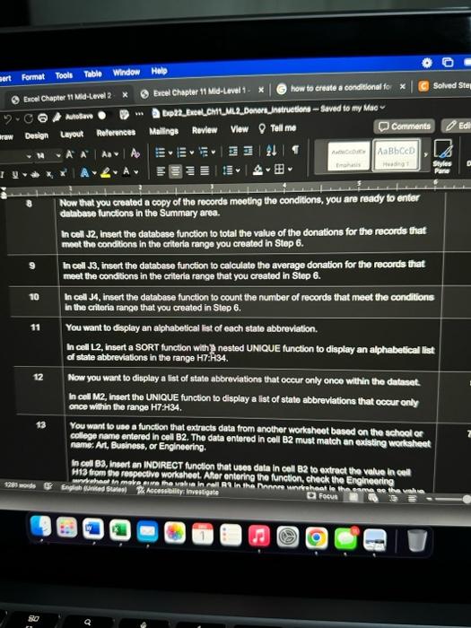 Solved Start Excel. Download and open the file named | Chegg.com