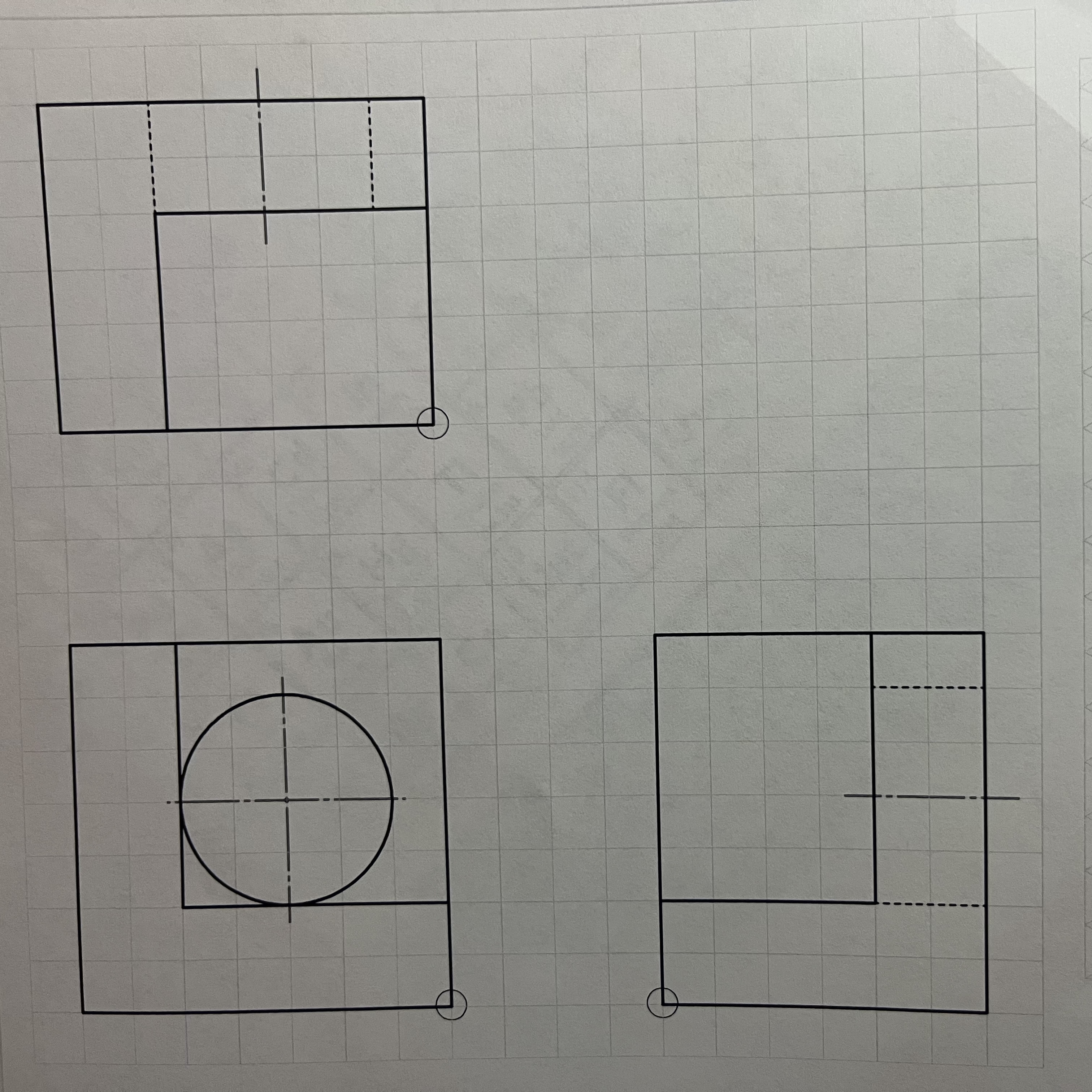 Solved Draw me the isometric drawing of this shape based on | Chegg.com