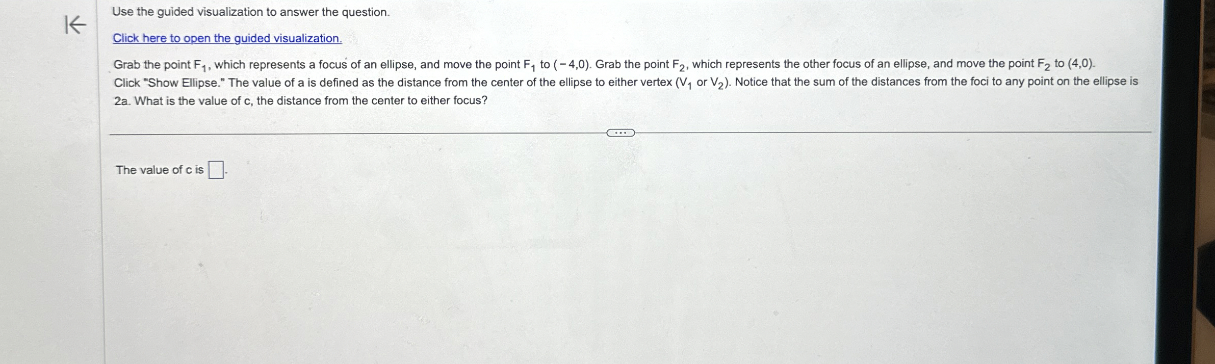Solved Use the guided visualization to answer the | Chegg.com