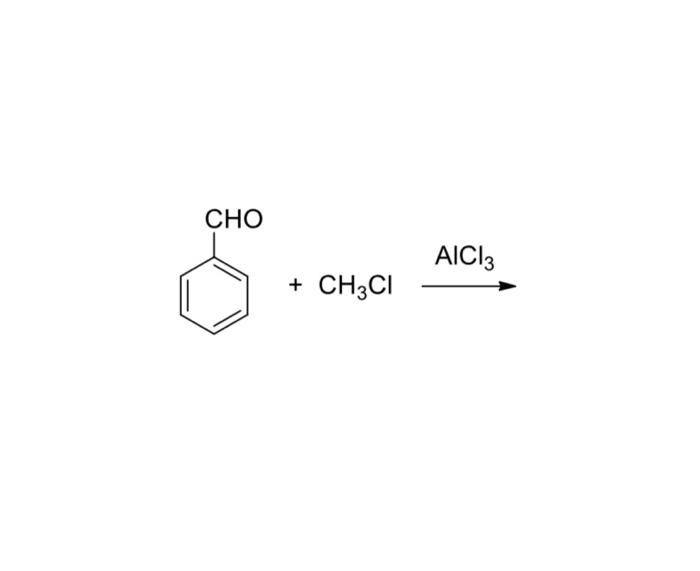 Solved CHO AICI: + CH3CI | Chegg.com