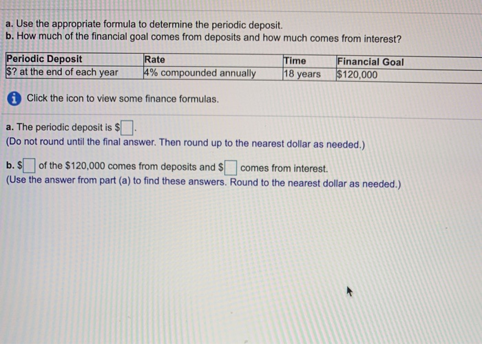 Solved a. Use the appropriate formula to determine the | Chegg.com