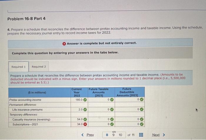 Solved Required information Problem 16-8 (Algo) Multiple | Chegg.com