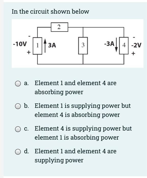 Solved For the circuit shown, given that R1=4 ohm, R2=3 ohm, | Chegg.com