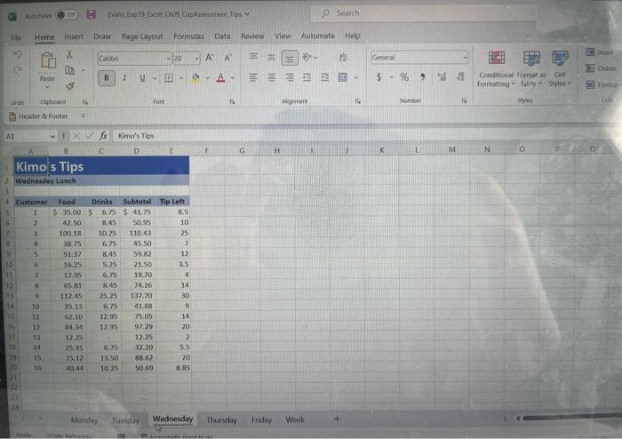 1. Create a pivot table in Excel 2. Format a pivot | Chegg.com