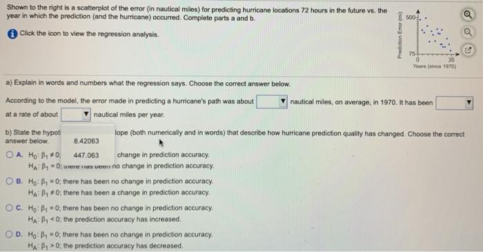Solved i Regression Analysis Dependent variable is: | Chegg.com