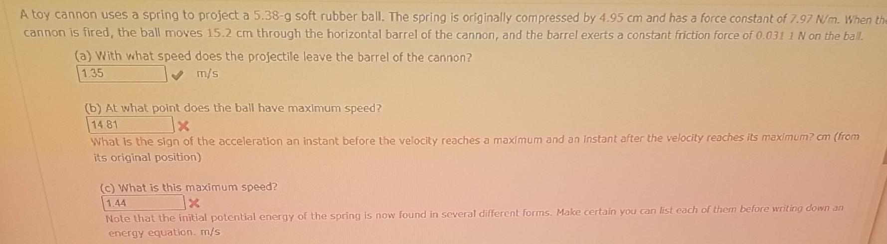 Solved A 1.30-kg object is held 1.25 m above a relaxed, | Chegg.com