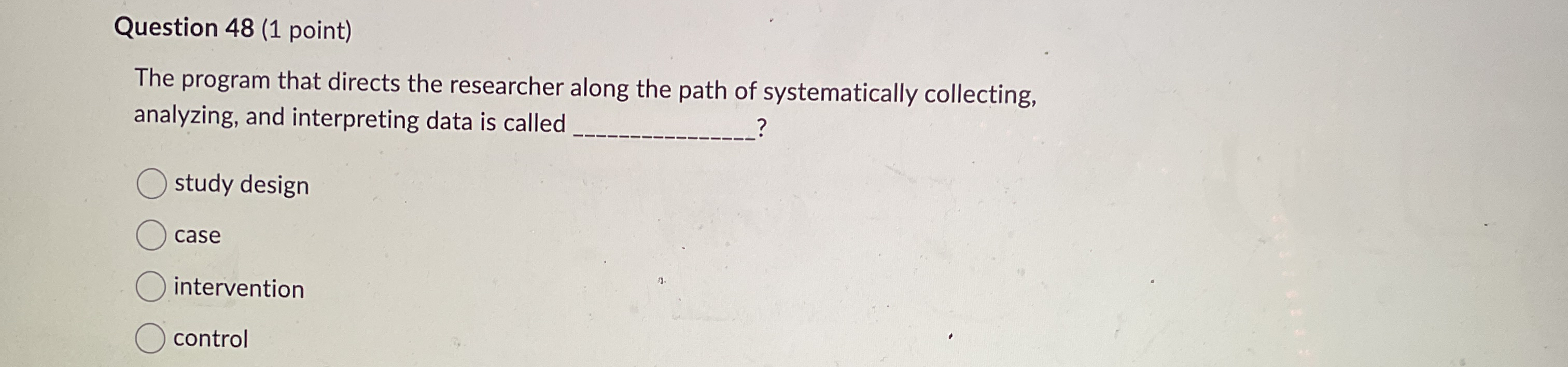 Solved Question 48 (1 ﻿point)The program that directs the | Chegg.com