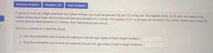 Solved Previous Problem Probler List Next Problem (1 point) | Chegg.com