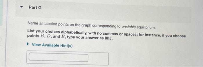 Solved Name all labeled points such that when a particle is | Chegg.com