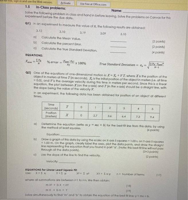 Solved Berol tree, sign in and use the Web version. Activate | Chegg.com
