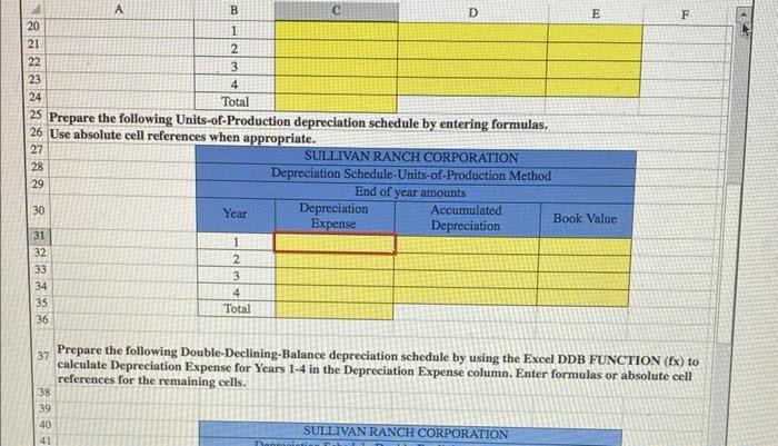 Solved Calculating Different Depreciation Methods using | Chegg.com