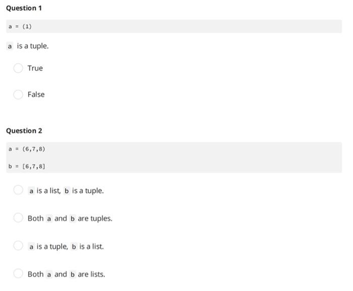 Solved - Print out the length of tuple_example, what | Chegg.com