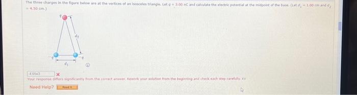 Solved =4.30 cm.) | Chegg.com