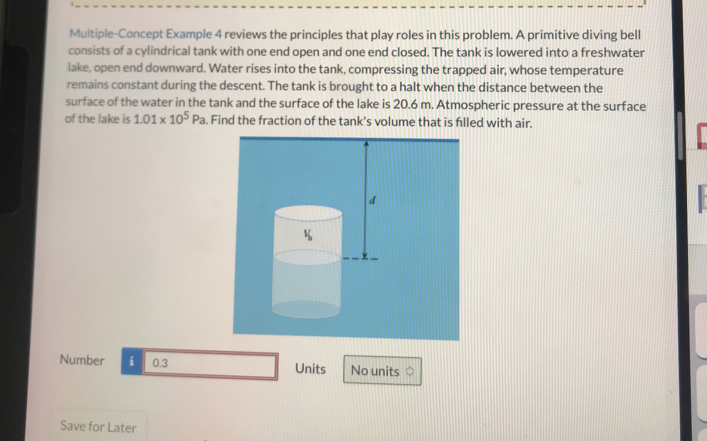 Solved Multiple-Concept Example 4 ﻿reviews the principles | Chegg.com
