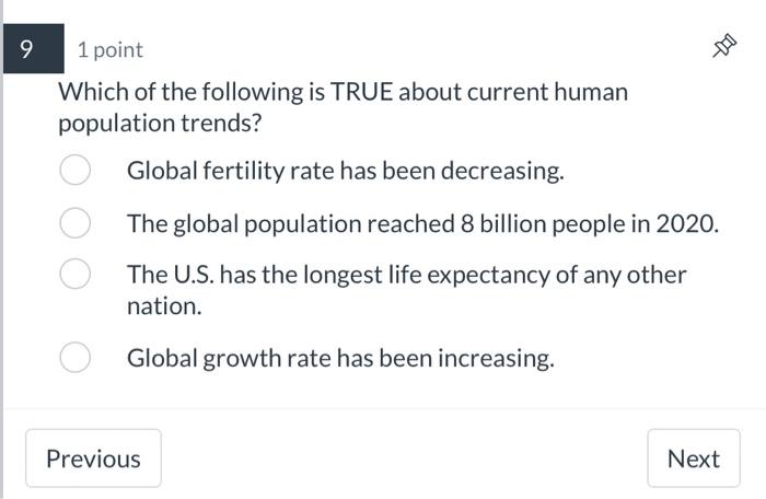 Solved 1 point Which of the following is TRUE about current | Chegg.com