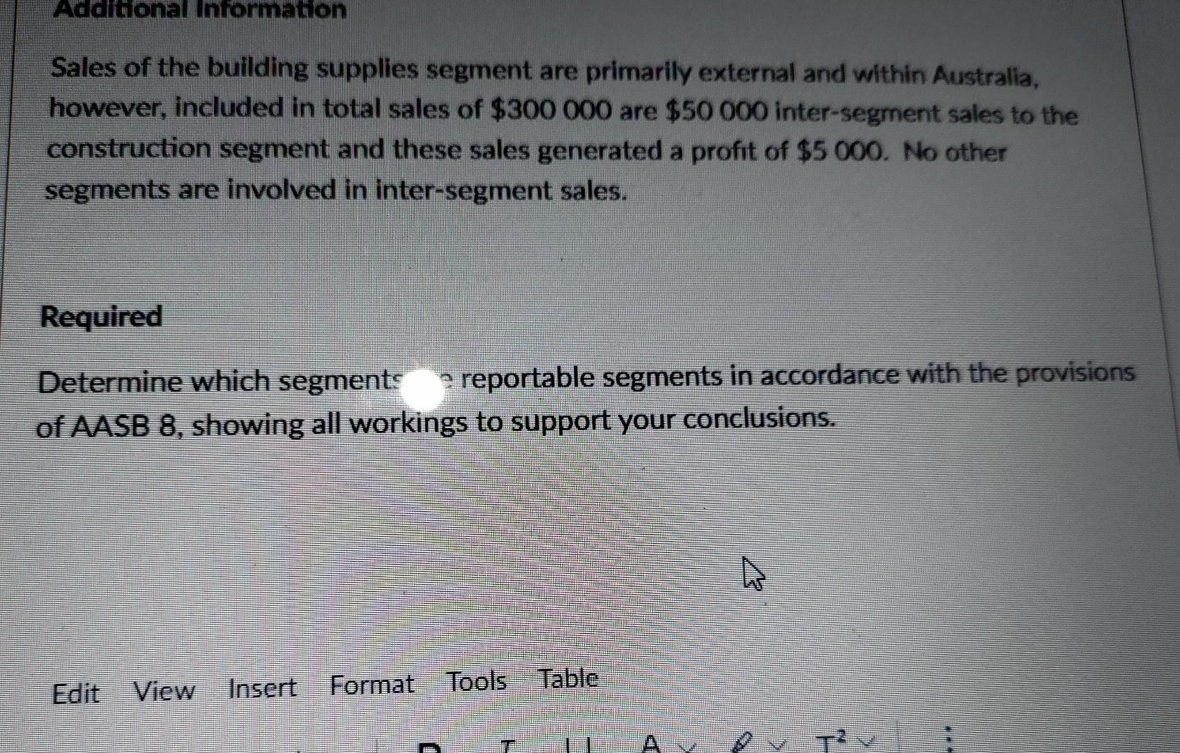 Solved Clive Ltd has four operating segments that the chief | Chegg.com