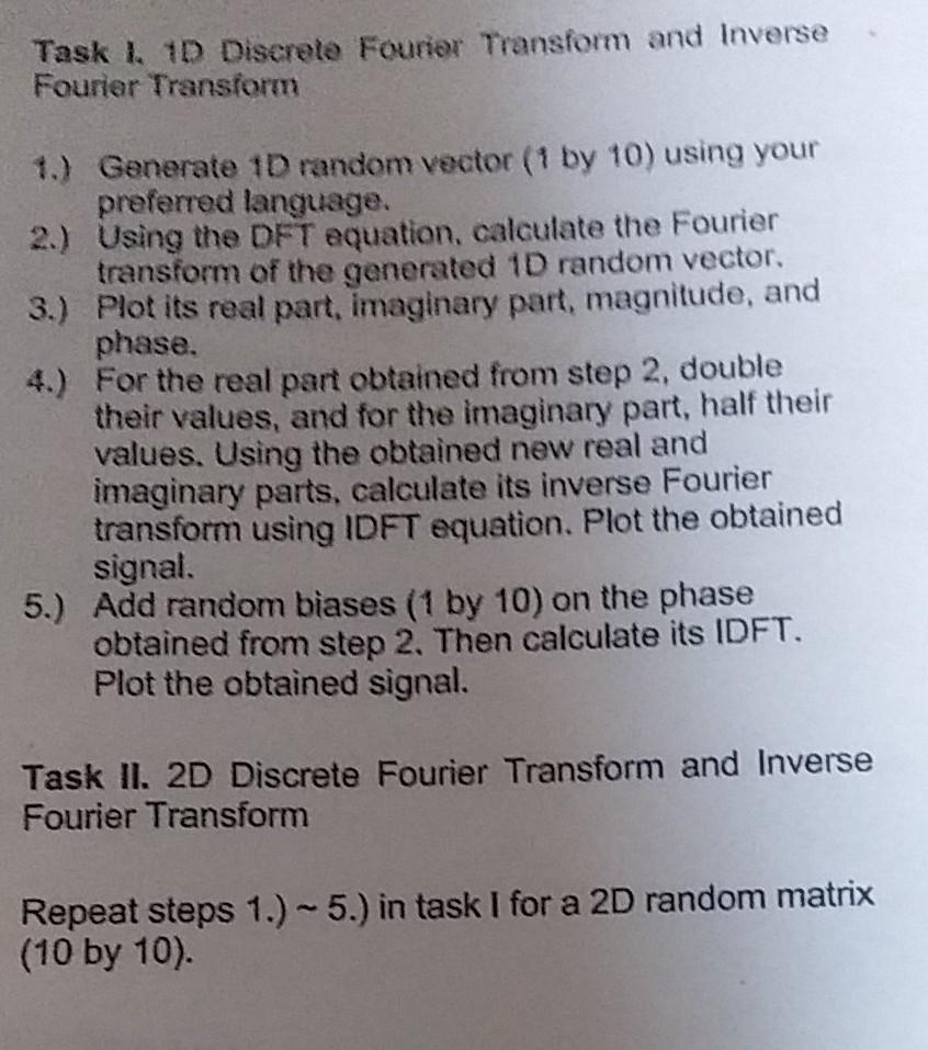 Solved I am having difficulties writing the DFT formula in | Chegg.com