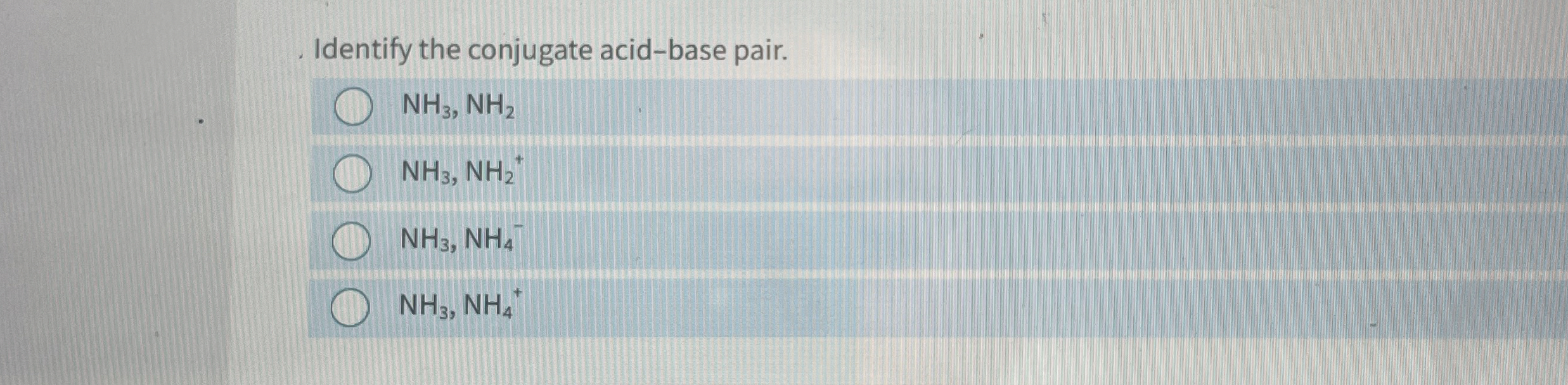 High Quality SOLUTION Identify the conjugate acid-base | Chegg.com