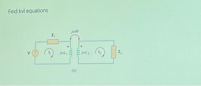 Solved Find kvl equations | Chegg.com