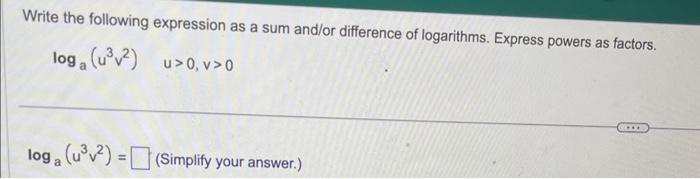 Solved Write the following expression as a sum and/or | Chegg.com