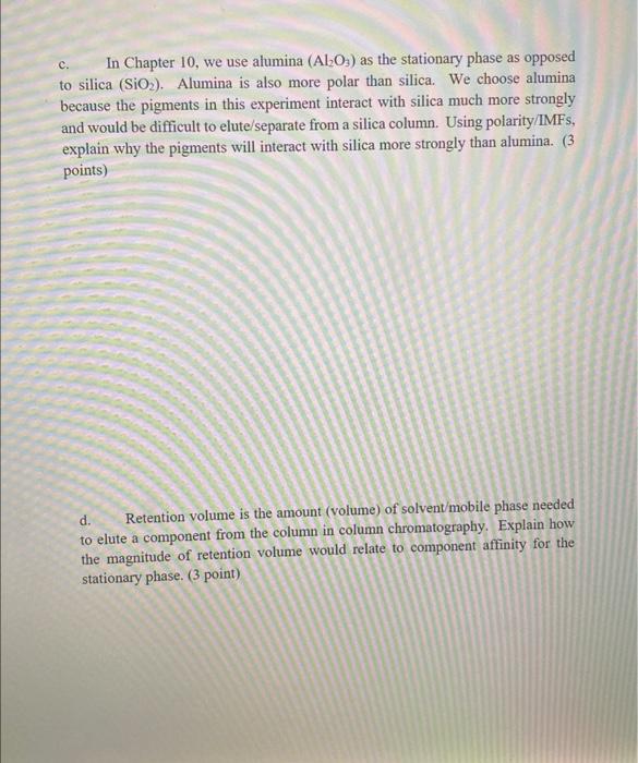Solved c. In Chapter 10 , we use alumina (Al2O3) as the | Chegg.com