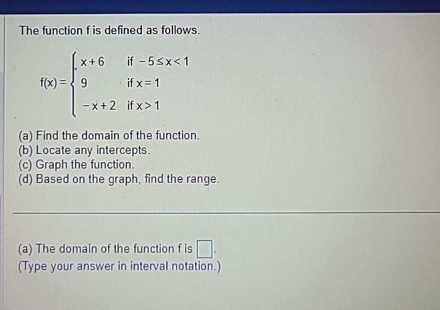 Solved The function f ﻿is defined as | Chegg.com