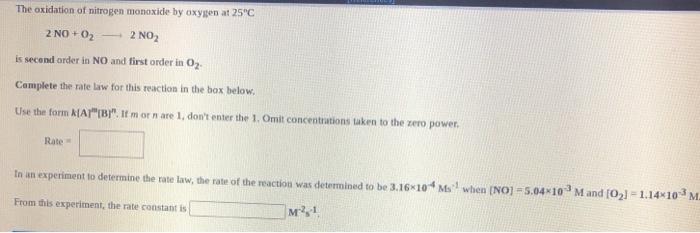 Solved The reaction of nitrogen dioxide with tharine 2 NO2F2 | Chegg.com
