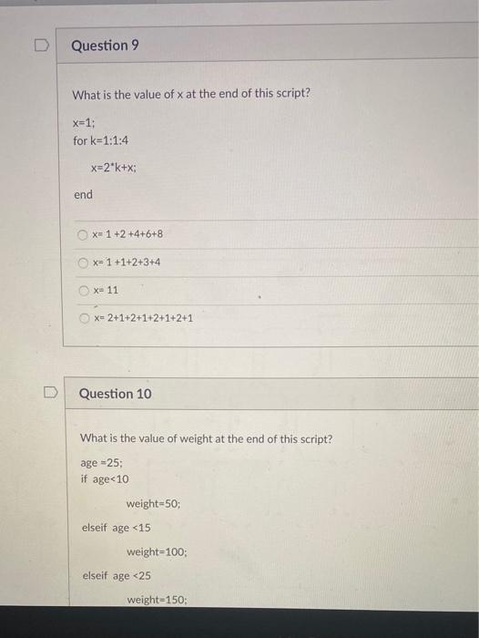 Solved Question 7 What does the variable factor calculate at | Chegg.com