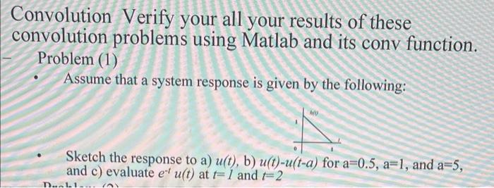 Solved Solve the question on paper and verify the result | Chegg.com