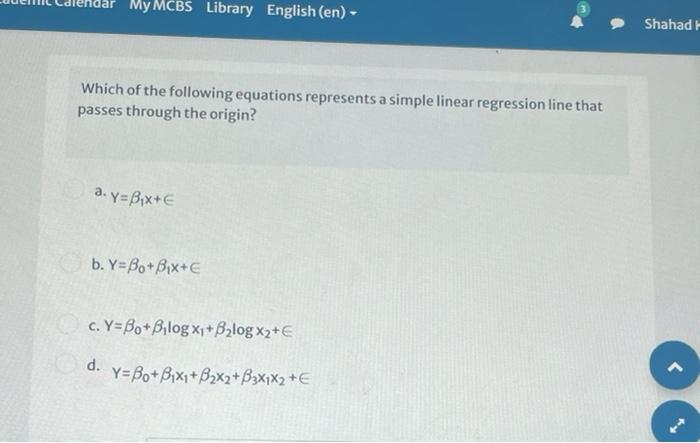 Solved My MCBS Library English (en) Shahad Which of the | Chegg.com