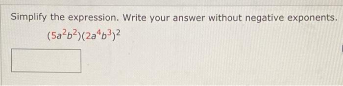 Solved Simplify the expression. Write your answer without | Chegg.com