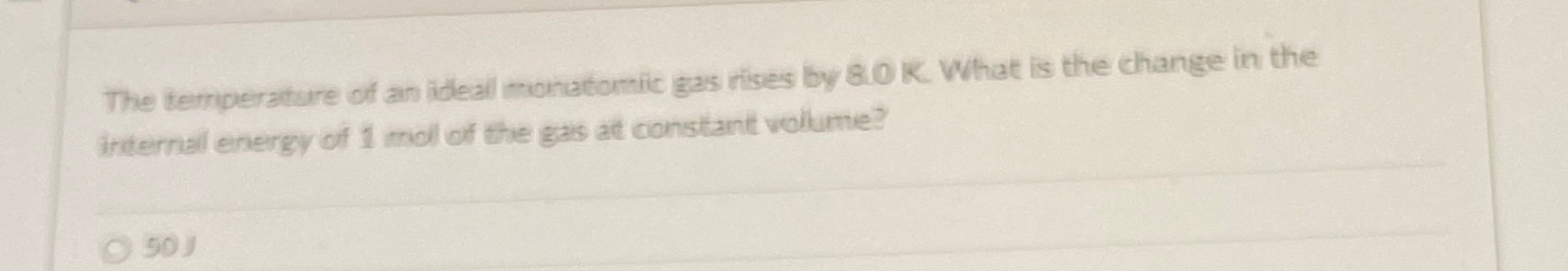 High Quality SOLUTION The temperature of an ideal monatomic gas rises by | Chegg.com