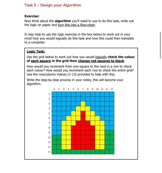 Solved Practical Exercise 2: Image Colours Learning Outcomes | Chegg.com