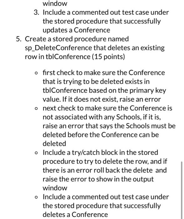 Solved 2. Create a stored procedure named sp_GetPlayers that | Chegg.com