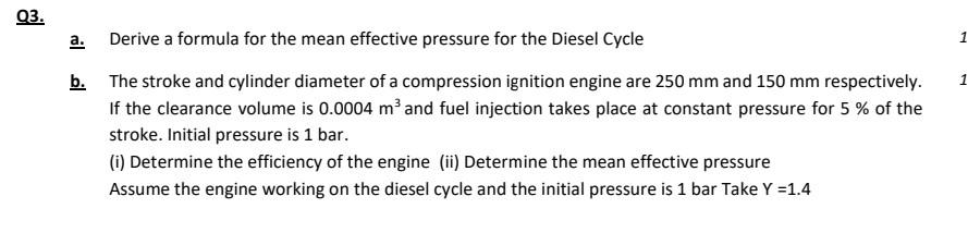 Solved 03. a. Derive a formula for the mean effective | Chegg.com