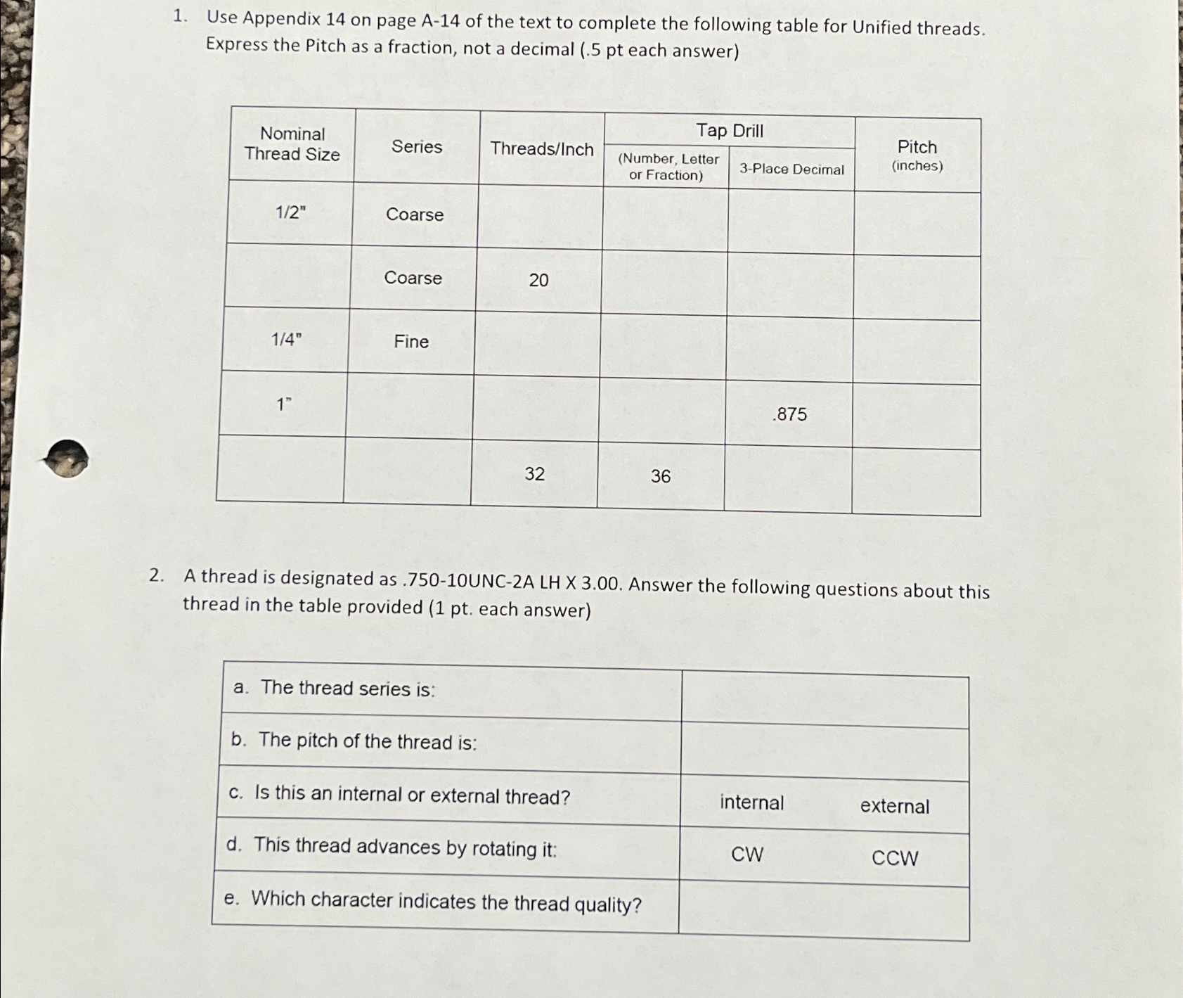 Solved Use Appendix 14 ﻿on page A-14 ﻿of the text to | Chegg.com