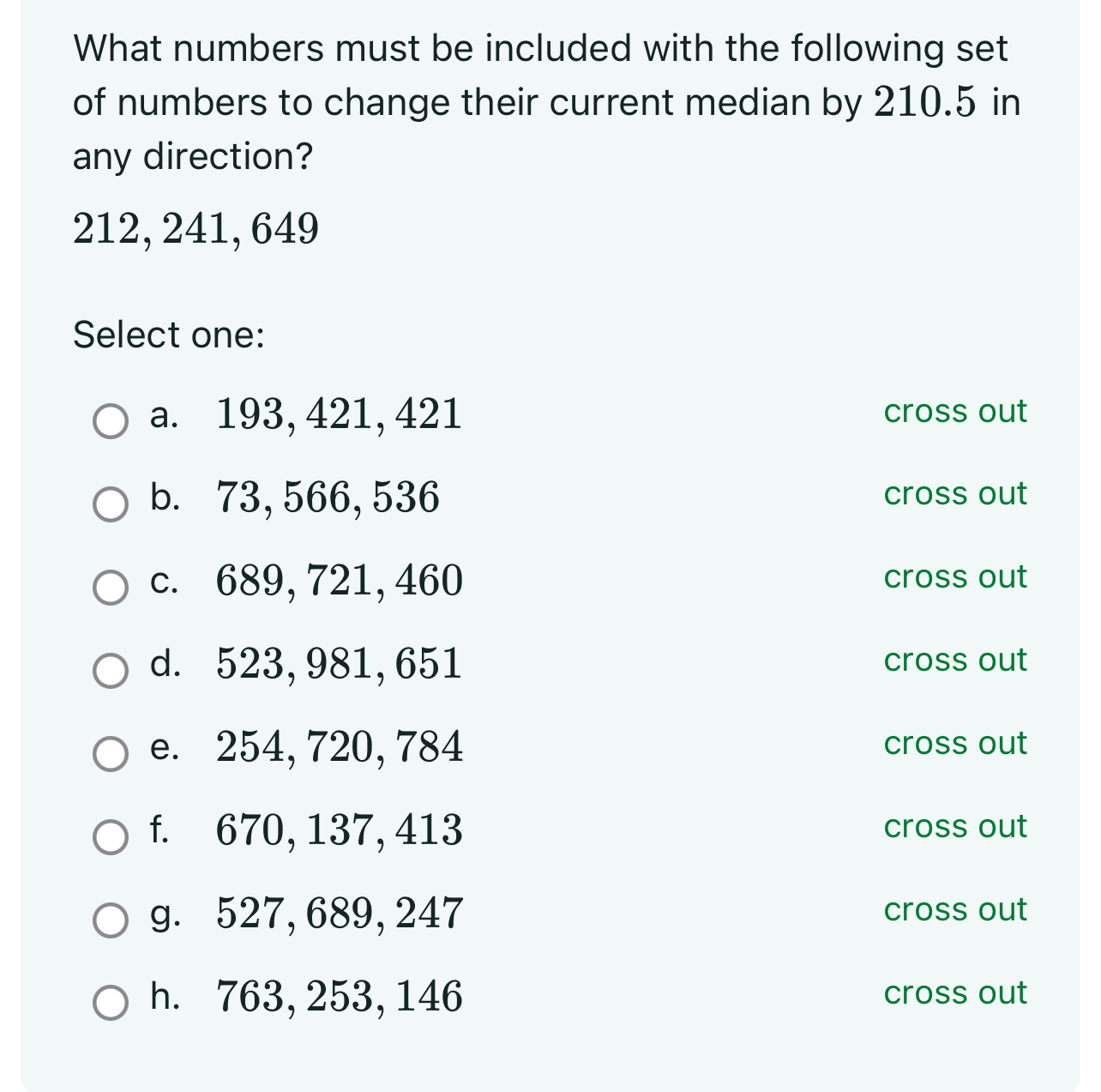 Solved What numbers must be included with the following set | Chegg.com