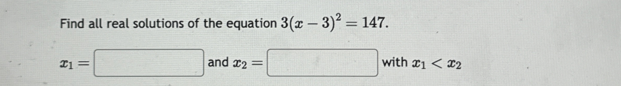 Solved Find all real solutions of the equation | Chegg.com