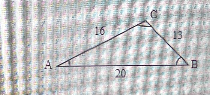 Solved Solve the triangle, if possible. If possible, | Chegg.com
