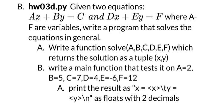 Solved Write Python programs that perform the following | Chegg.com