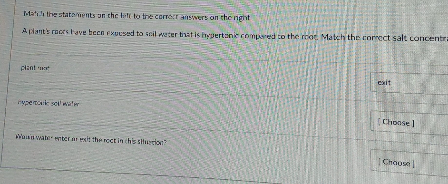 Solved Match the statements on the left to the correct | Chegg.com