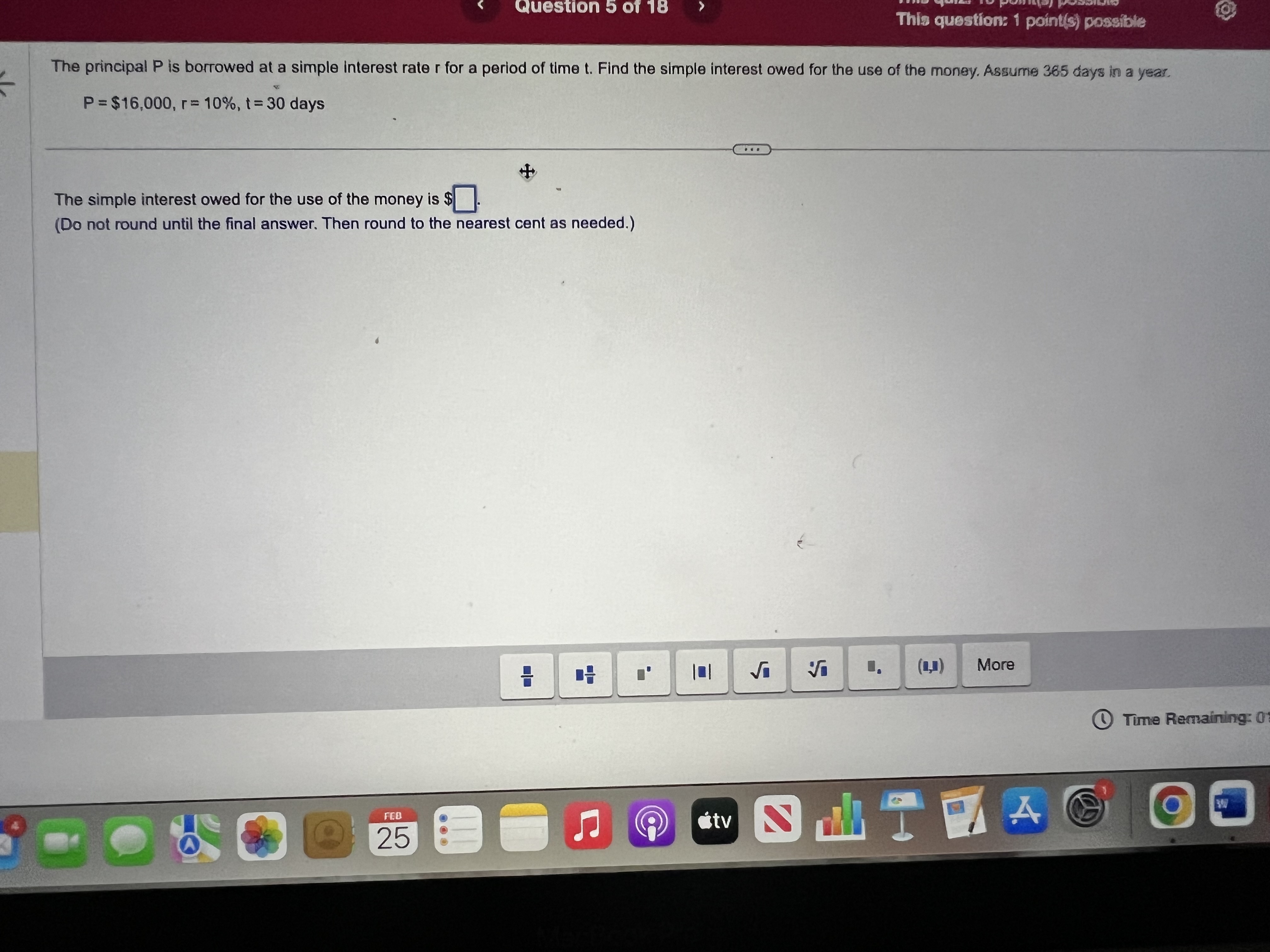 Solved The principal P ﻿is borrowed at a simple interest | Chegg.com