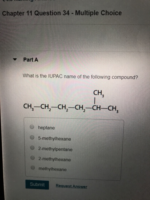 Solved Chapter 11 Question 34 - Multiple Choice Part A What | Chegg.com
