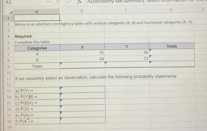 Solved Please show me the formulas that were used to find | Chegg.com