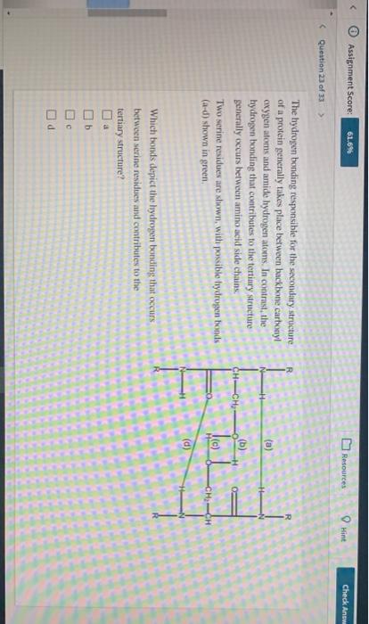 Solved Assignment Score: 61.6% Resources Hint Check Answe | Chegg.com